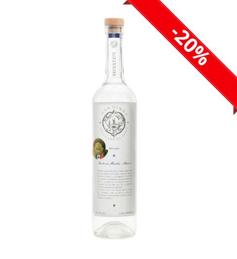 Mezcal Artesanal Candinga Tepextate Joven 750ml | El Destiladero